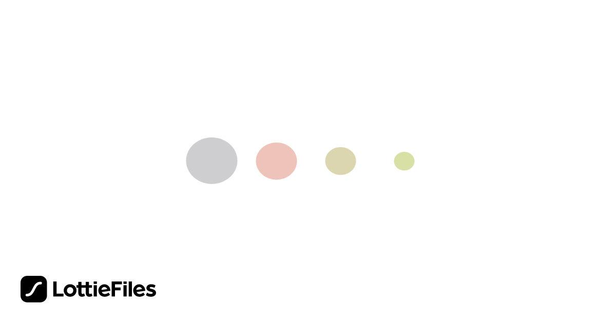 Free Pale Colorful Loading Dots Animation by CY | LottieFiles