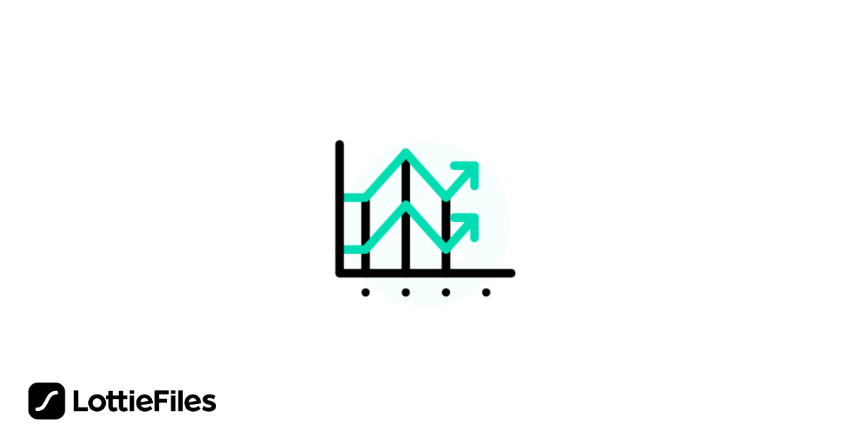 Free Line chart icon Lottie JSON animation Animation by Tinymotion ...