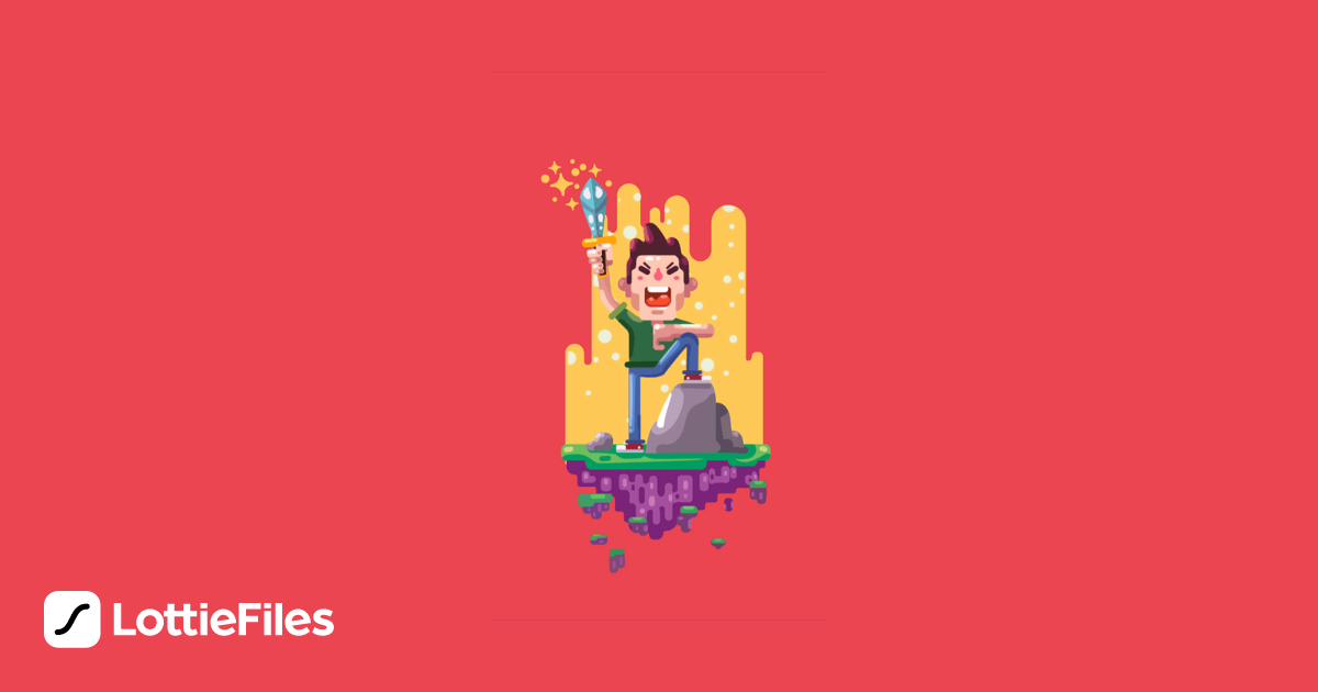 Free Quest of 16Bit Animation by Rahul | LottieFiles