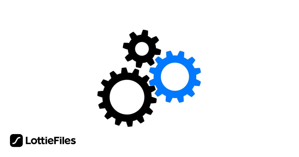 Free Gear Settings Animation by RBR Digital | LottieFiles