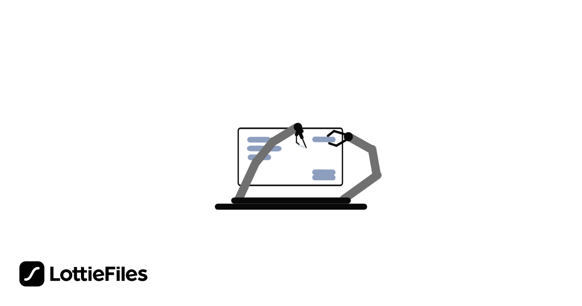 Free robot process automation Animation by Scott A | LottieFiles