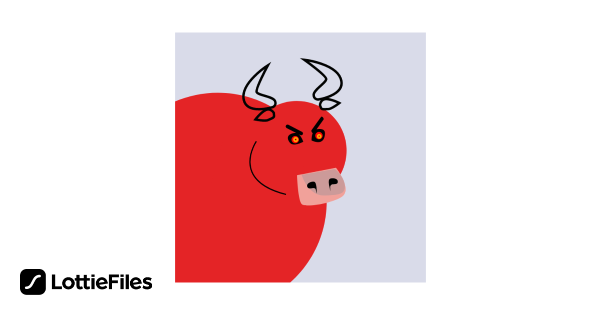 Free Angry cow Animation by Anna Mazurkevich | LottieFiles