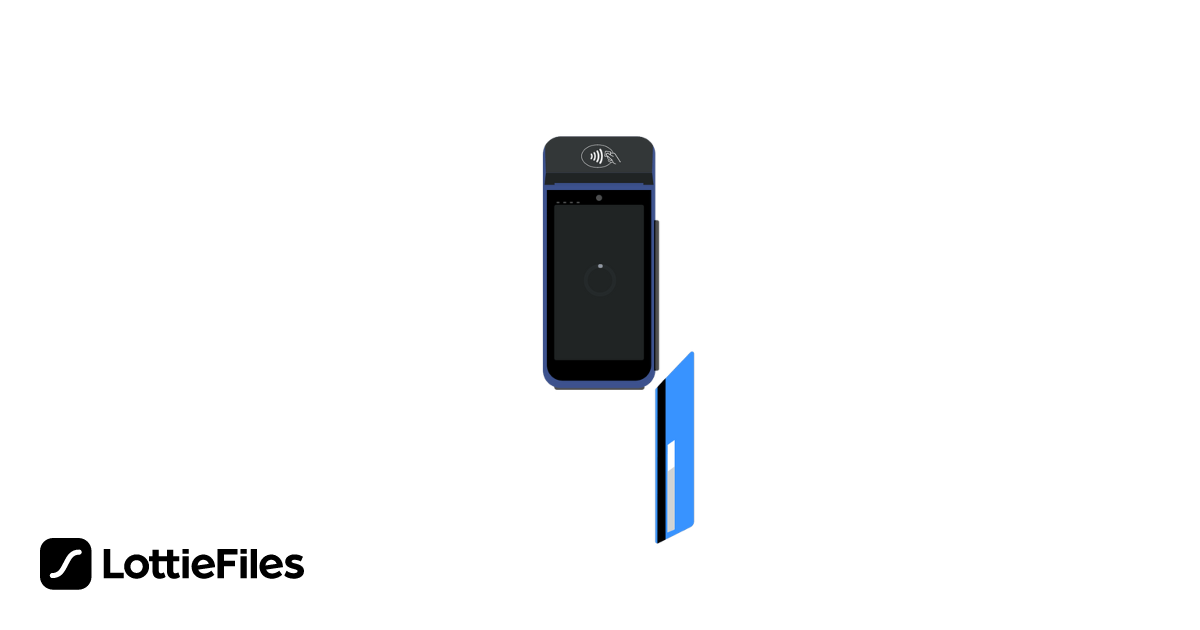Free mPOS Terminal Animation Animation by kelseygable06 | LottieFiles