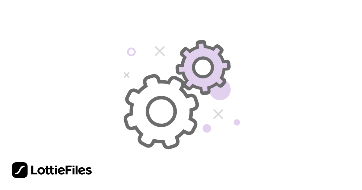 Free Ic_cogs Animation by Gilson Santos | LottieFiles