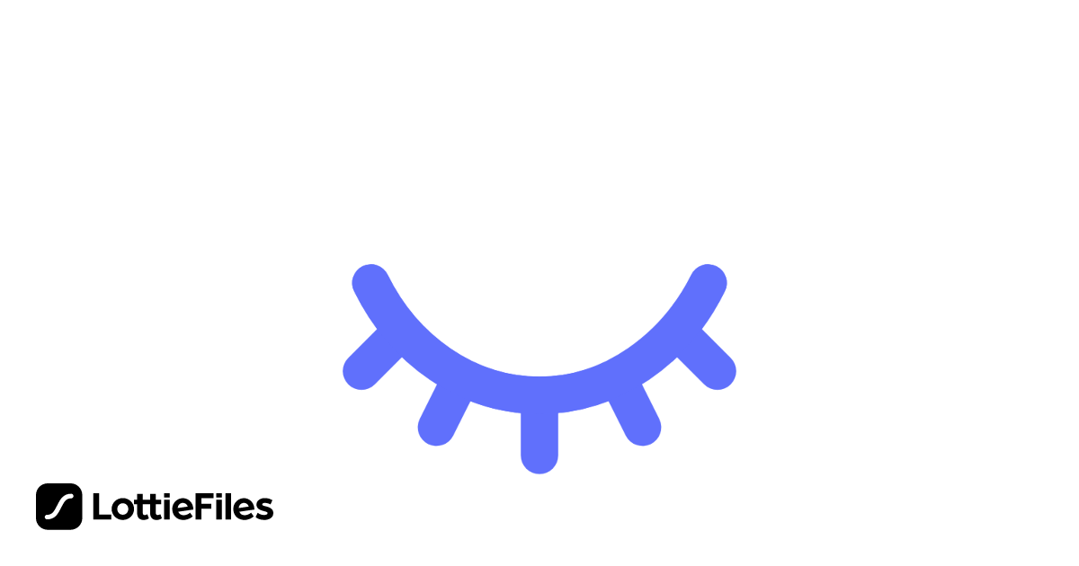 Free Closing eye Animation by Gabriele Malaspina | LottieFiles