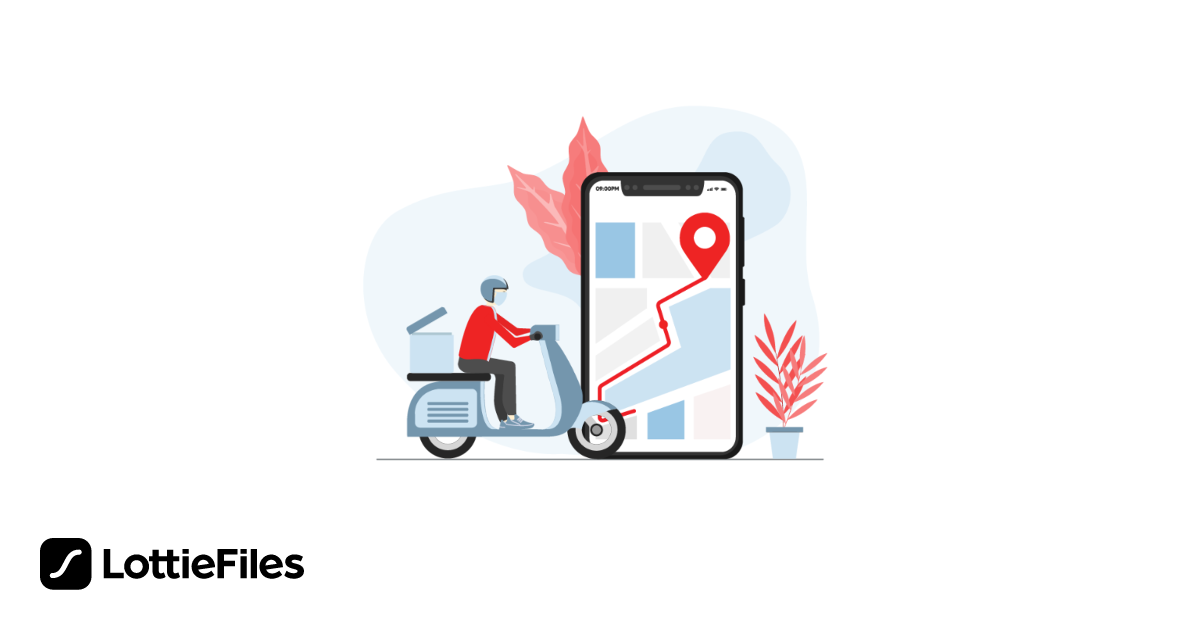Free onboard delivery location screen Animation by Akash Gupta ...