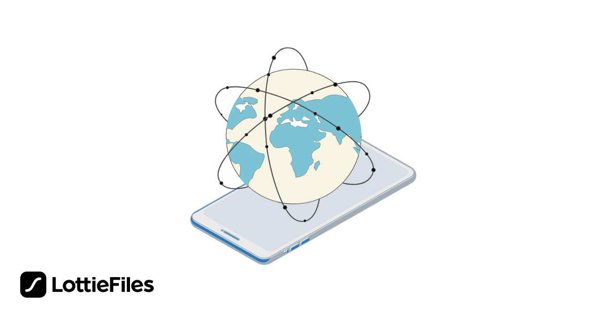 Free Global network Animation by Darlington Morsi | LottieFiles