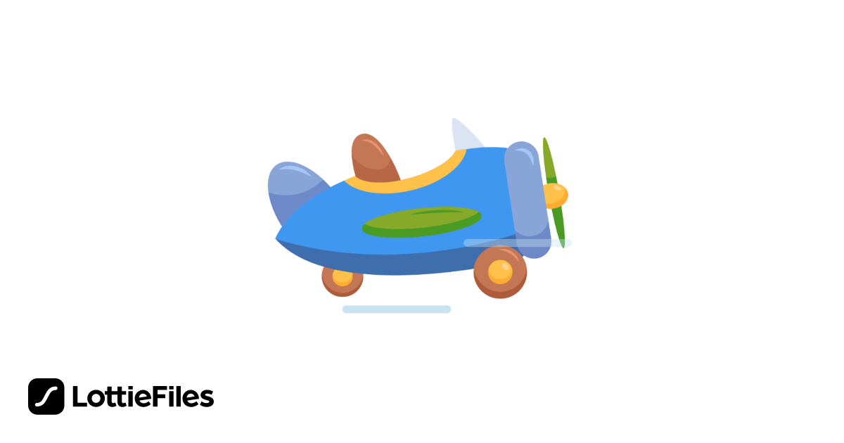 Free airplane Animation by Gotto Studio | LottieFiles