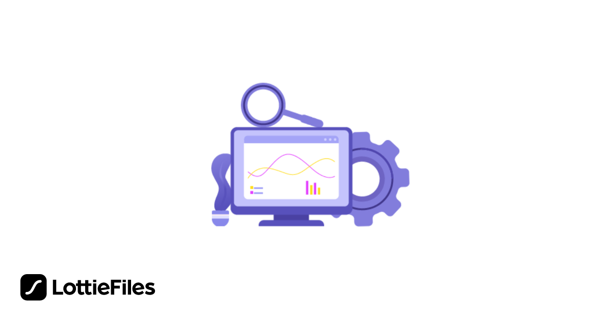 Free Animated SEO Analysis Animation by Cecep Andeskor | LottieFiles