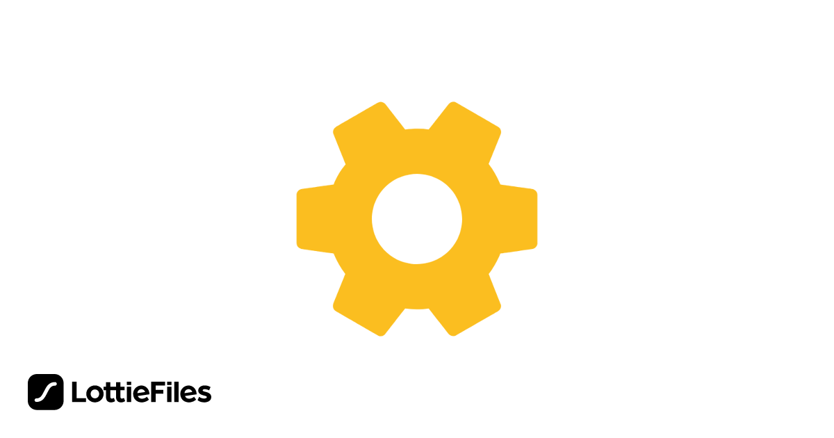 Free setting Animation by goutham | LottieFiles