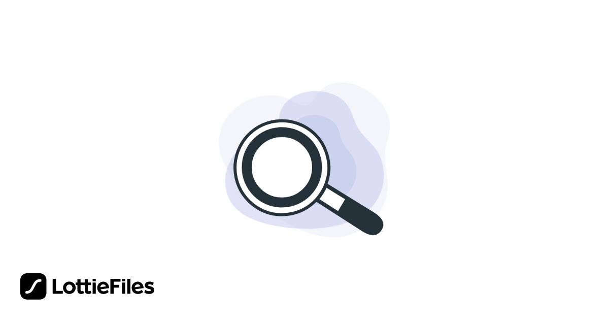 Free Magnifier Animation by Mustafizur Rahman | LottieFiles