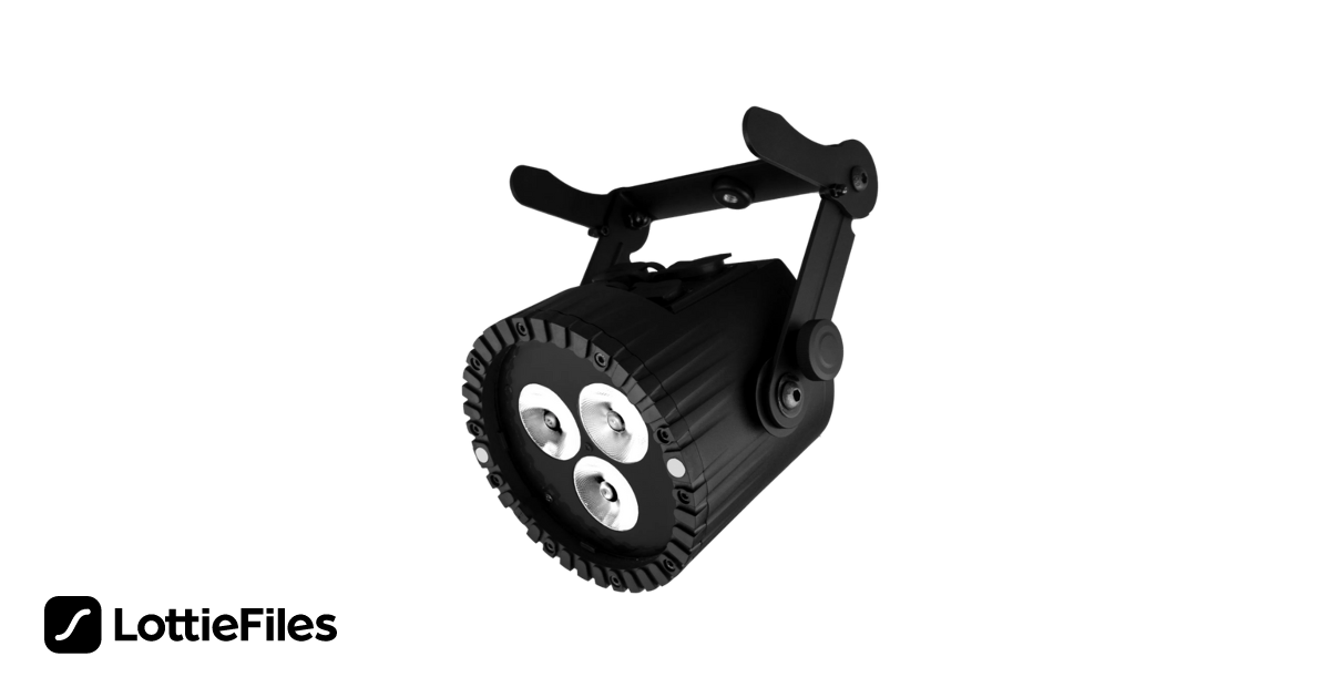 Free Spinning Uplight Animation by Lucas | LottieFiles