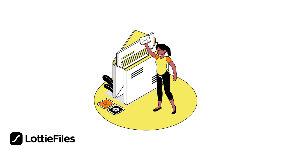 Free Mail Survey Sent Animation by Melissa | LottieFiles