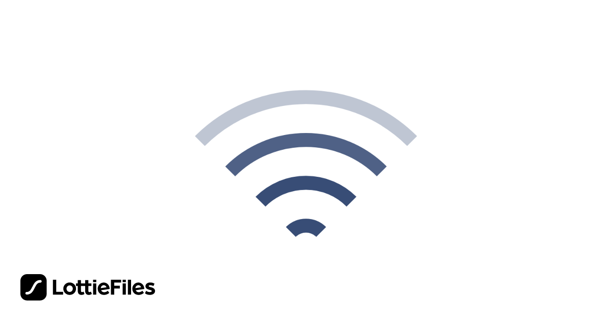 Free signal wi-fi Animation by Dario | LottieFiles