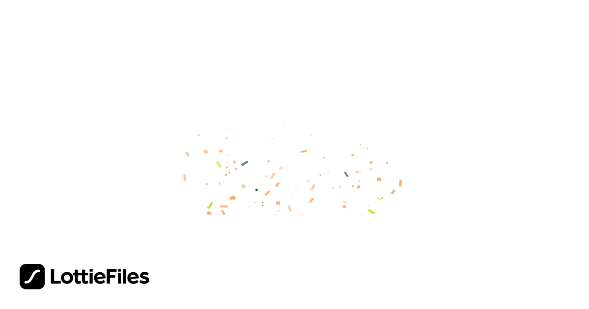 Free Confetti Animation by Liv Stevenson | LottieFiles