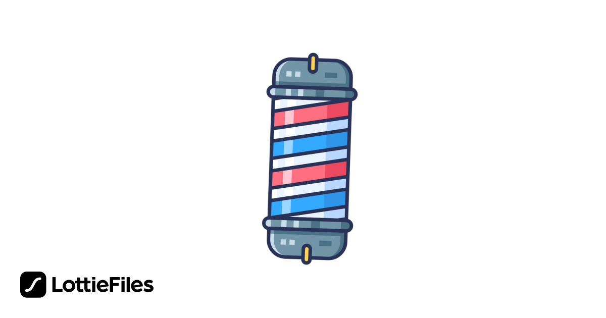 Free Barber's Pole Animation by Bamicon_Labs | LottieFiles