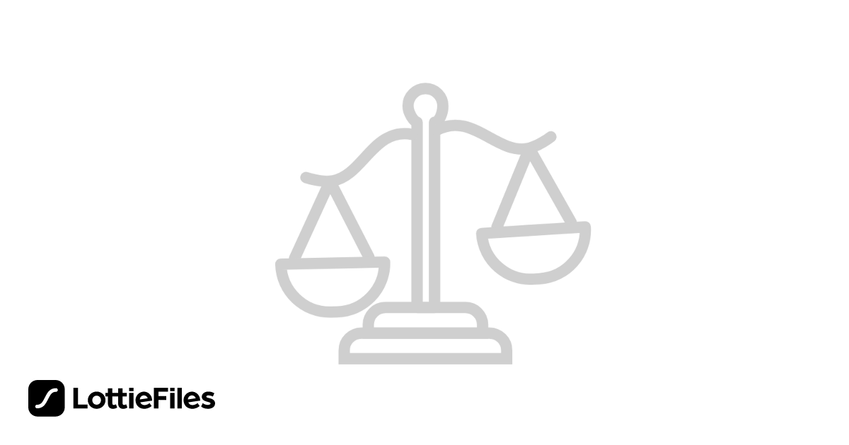 Free The balance of justice Animation by Júlio | LottieFiles
