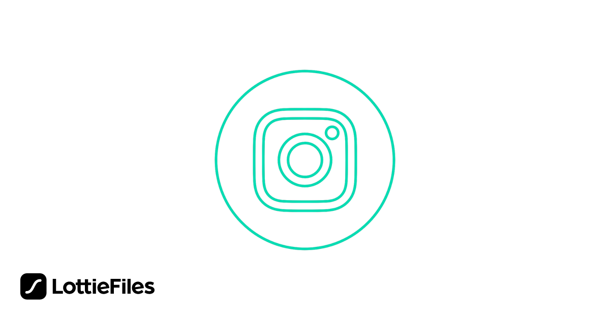 Free Instagram Animation by Weblodge | LottieFiles