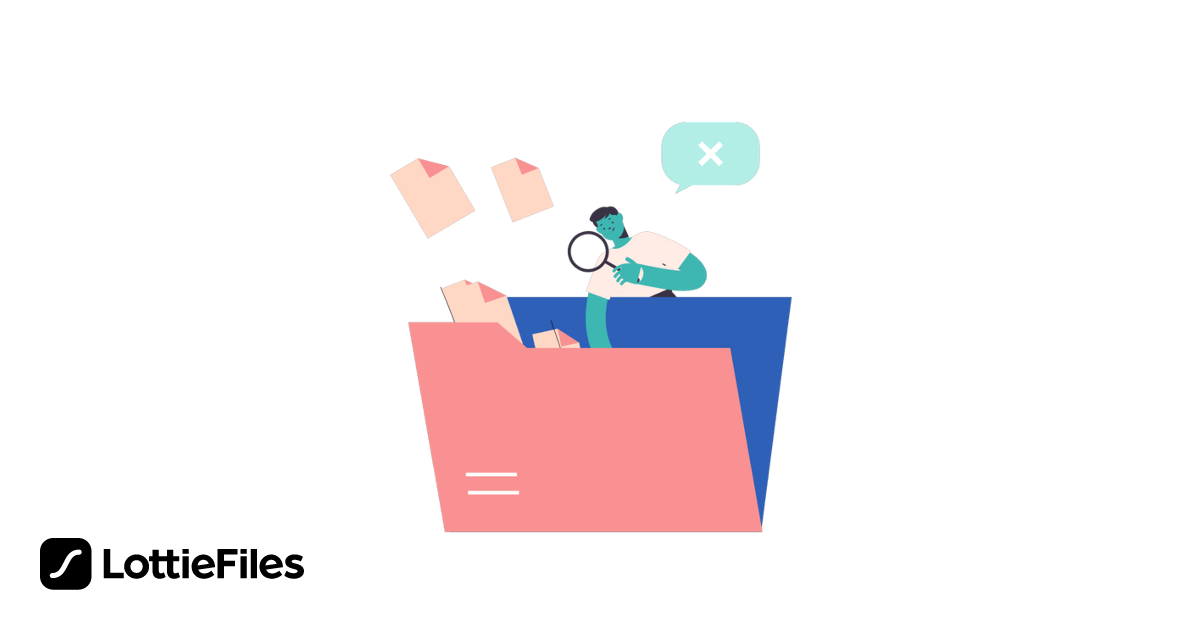Free Magnifying glass with file searching Animation by Abdul Latif ...