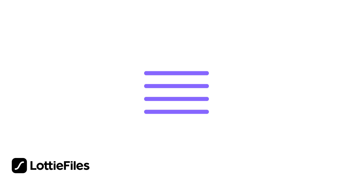 Free Playlist Animation by James | LottieFiles