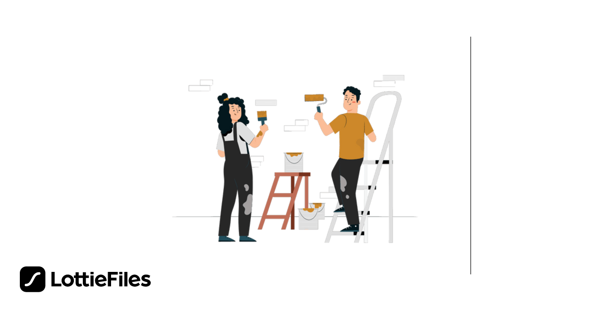 Free Painting and Decorating Animation by Sagar | LottieFiles