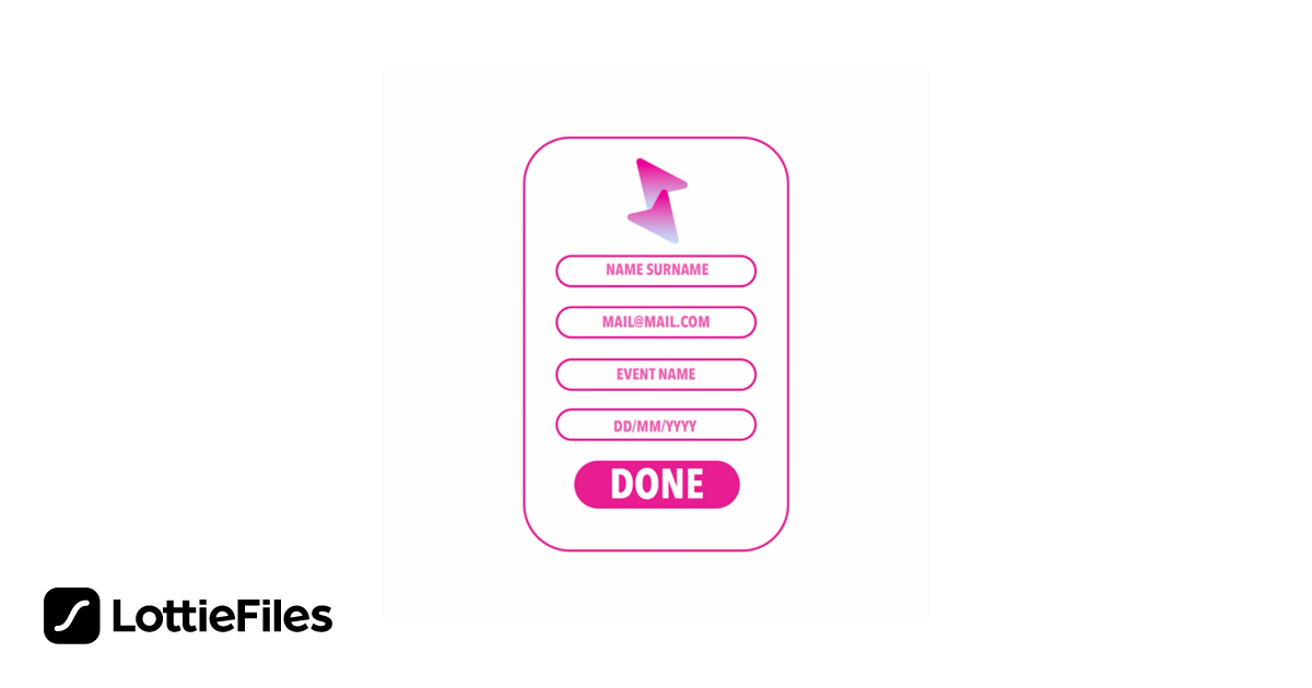 Free Register Animation by StarWayApp | LottieFiles