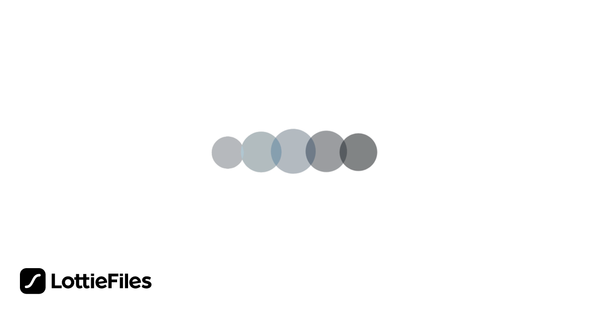 Free Loading dots Animation by Bryan Gomez | LottieFiles