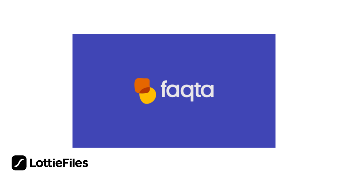 Free Faqta Outro Animation by Sanne | LottieFiles
