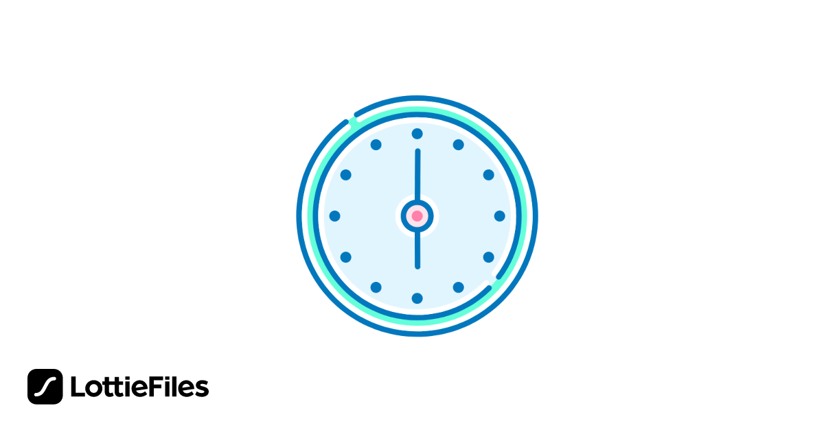 Free Clock Animation by adam waheed | LottieFiles