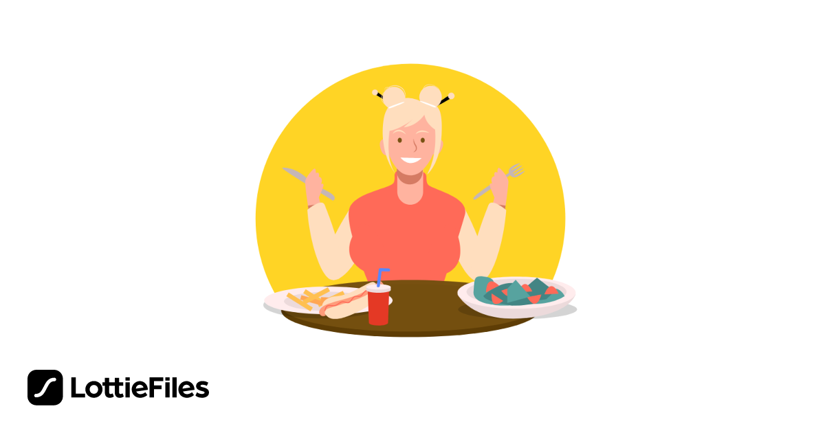 Free foodie Animation by Harshit Kashyap | LottieFiles