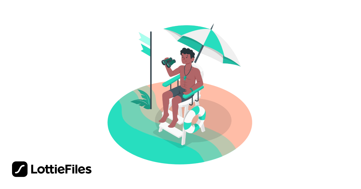 Free Lifeguard Animation by giulio net | LottieFiles