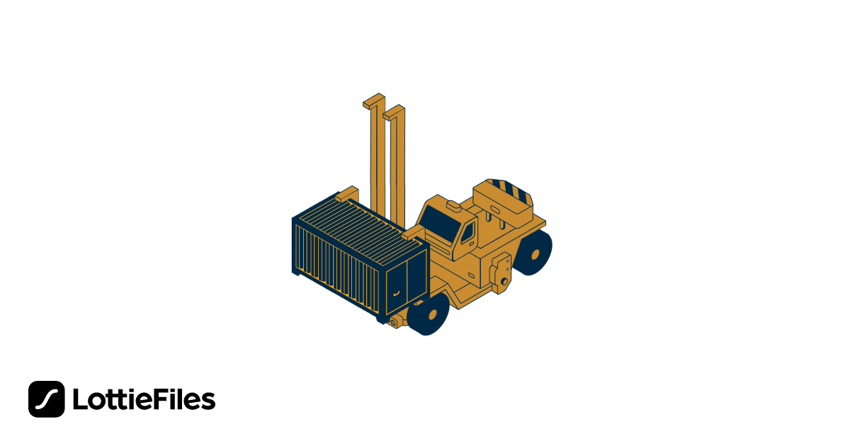 Free equipment handling Animation by Abdallah Mushi | LottieFiles