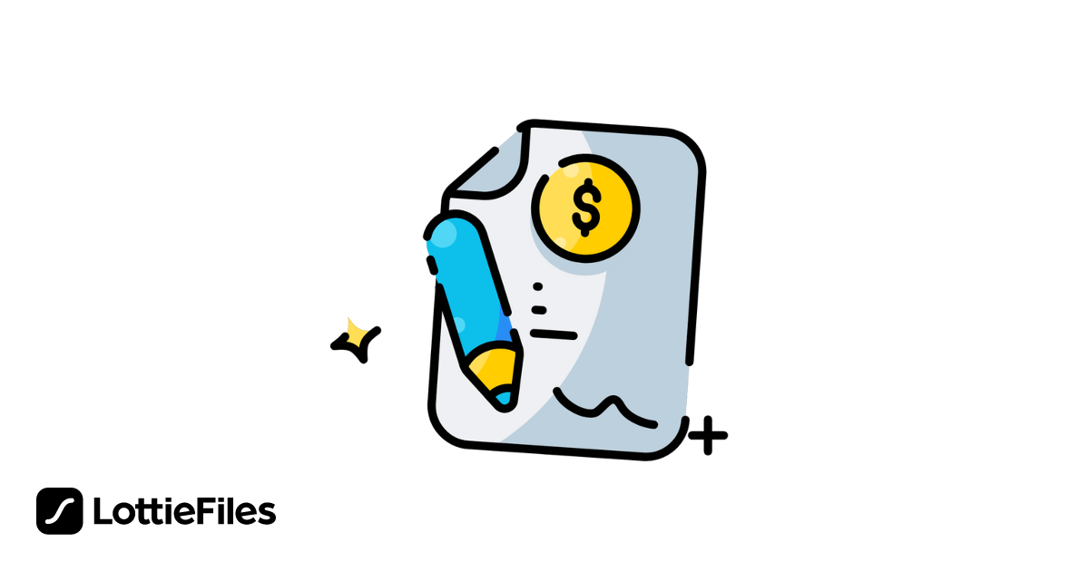 Free Contract Animation by illustrator | LottieFiles