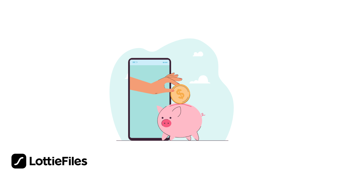 Free Saving Animation by Priyanshu | LottieFiles