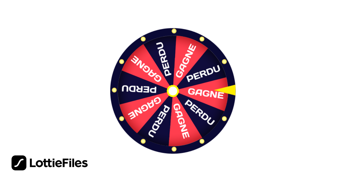 Free roulette Animation by Thomas | LottieFiles