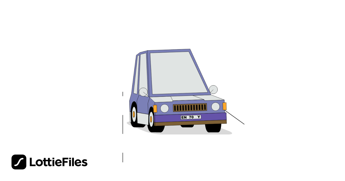 Free Car animation front view Animation by Dias Esa | LottieFiles