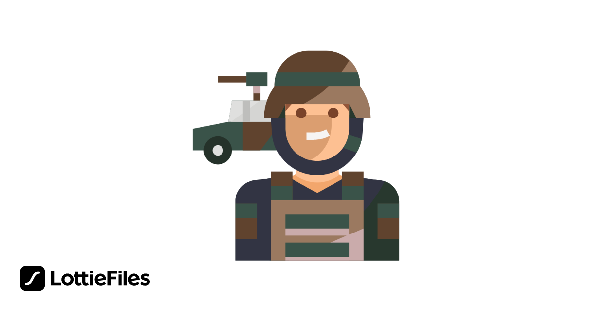 Free Indian Army Soldier Animation by Sugam tripathi | LottieFiles