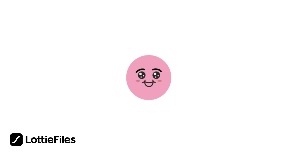 Free Happy Face Animation by Vanessa Ladiocha | LottieFiles