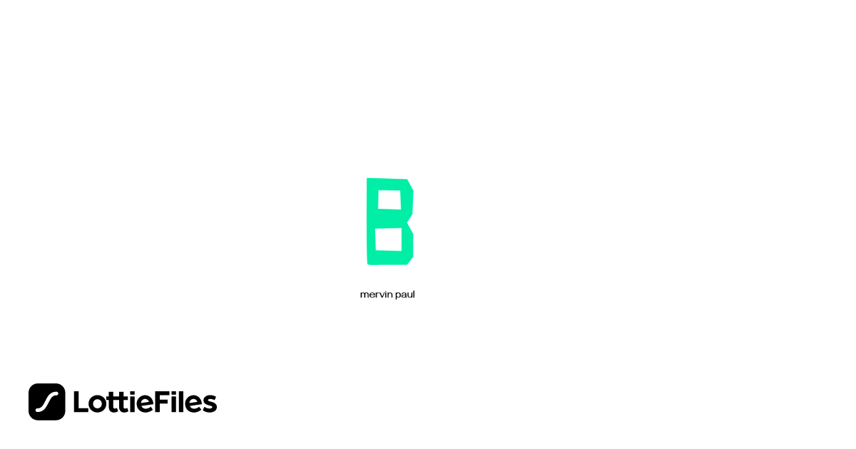 Free letter transformation Animation by Mervin Paul | LottieFiles