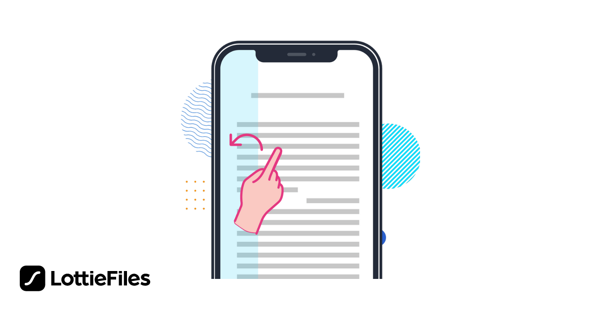Free Swipe Left Animation by Lucky | LottieFiles