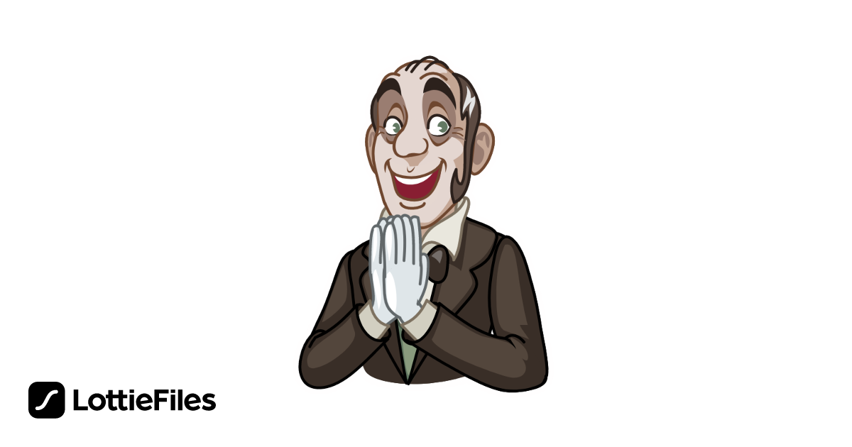 Free Butler Alfred Sticker Animation by Telegram | LottieFiles