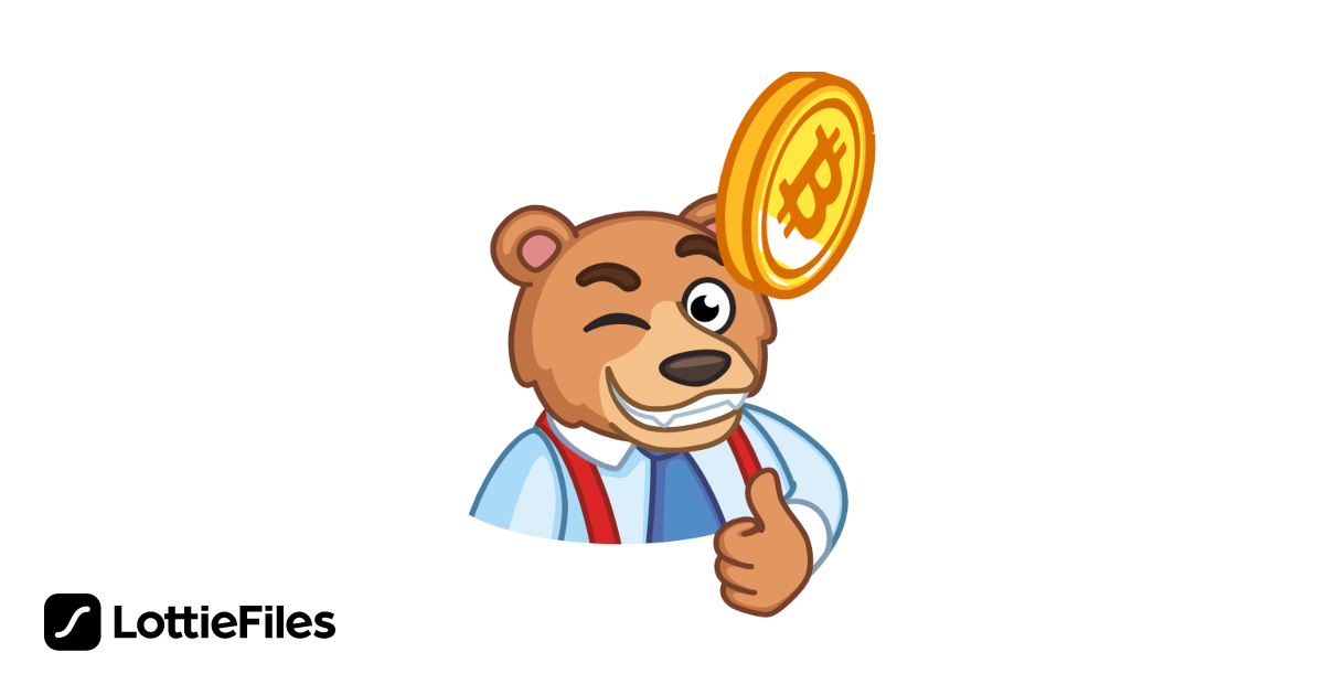 Free Bear Animated Sticker Animation by Telegram | LottieFiles