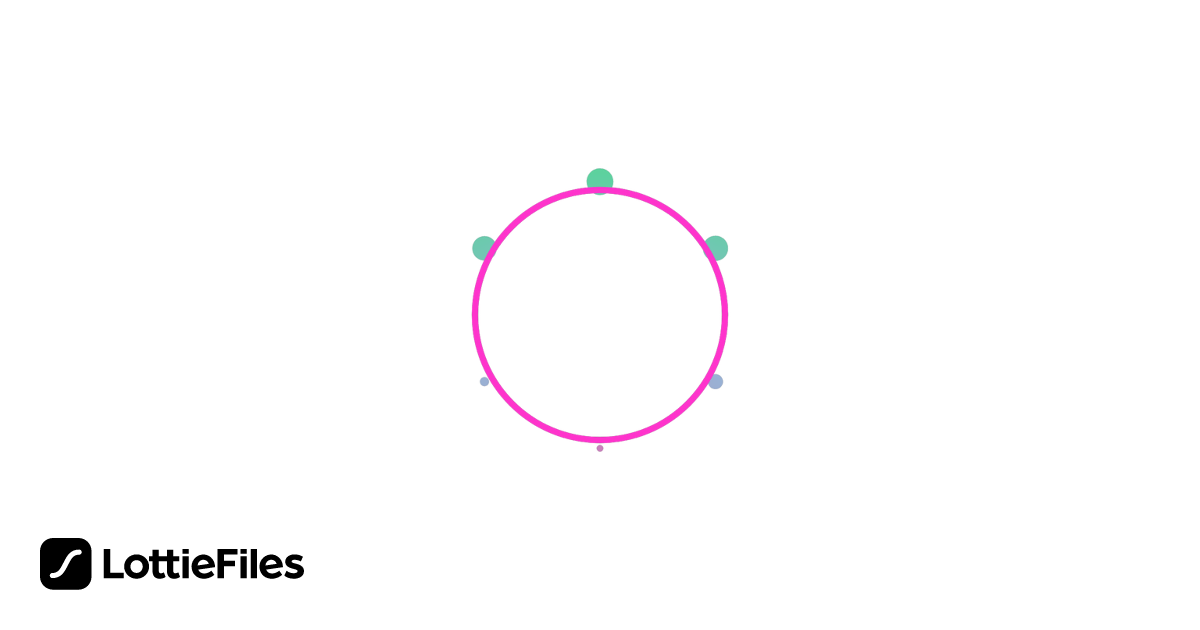 Free Morphing Particle Loader Animation by Karnam | LottieFiles