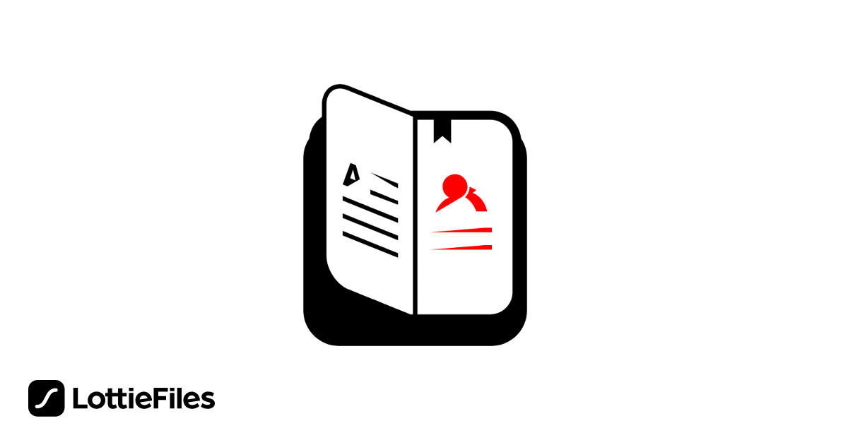 Free read instruction icon book Animation by salman | LottieFiles