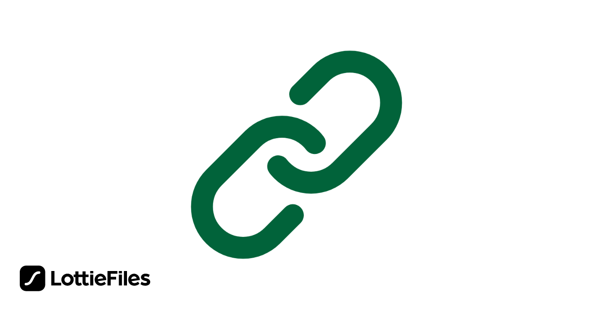 Free Green Link Chain Animation by Jayson Preece | LottieFiles