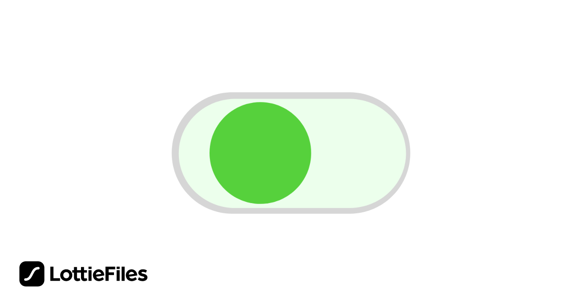 Free swtch on off Animation by Shahar Golan | LottieFiles