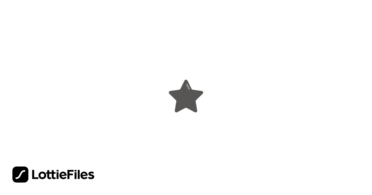 Free Grey Star Animation by John Aman | LottieFiles