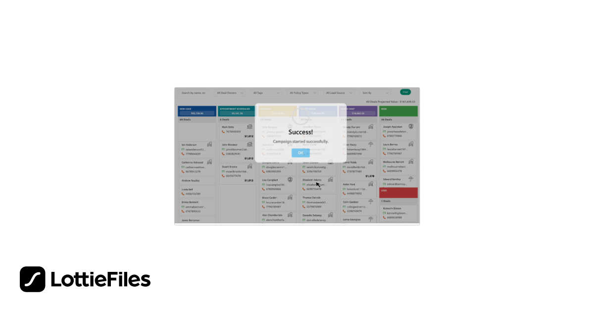 Free UI Card Animation Animation by Vijay Bharath | LottieFiles