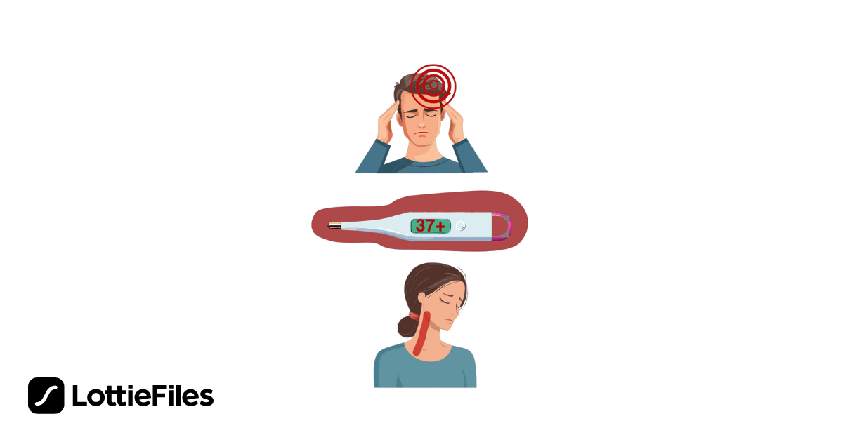 Free Meningitis Symptoms Animation By Joana Barreira Lottiefiles