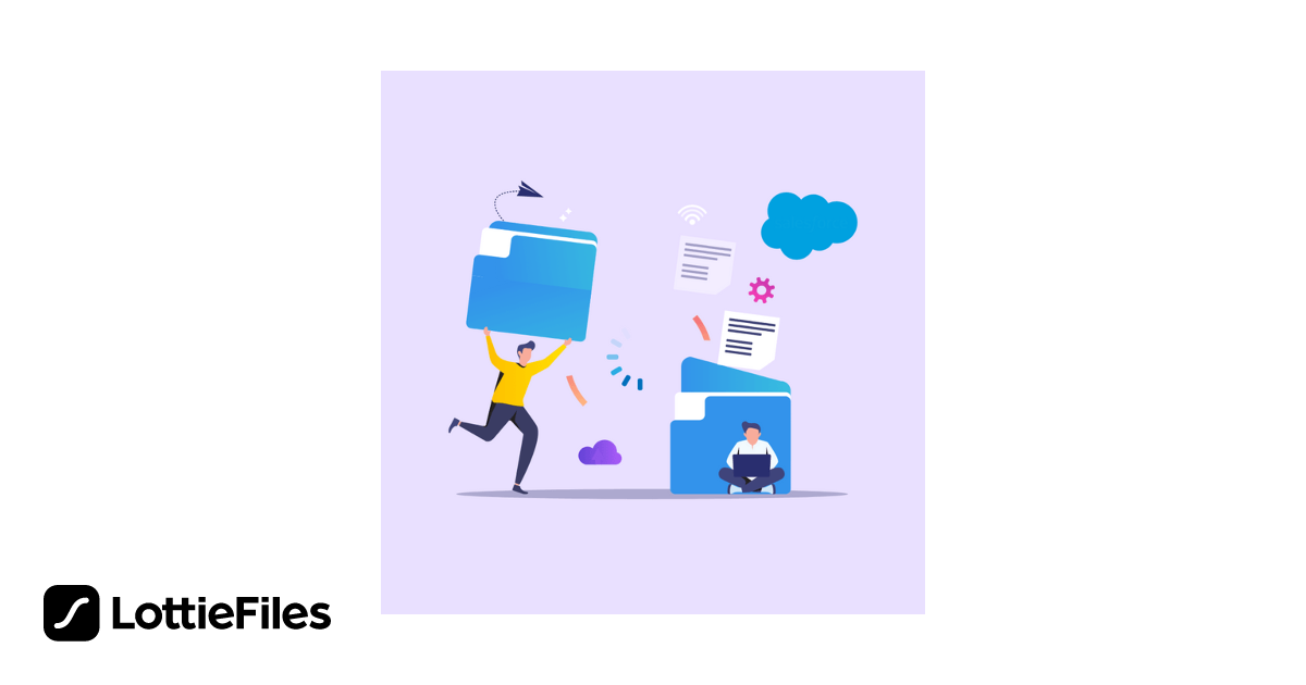 Free Salesforce_01 Animation by Jean | LottieFiles